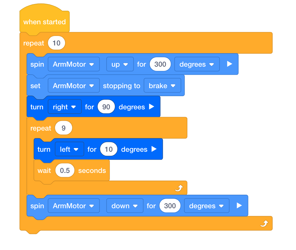 Vex Iq Stem Labs Lab 2 Loop There It Is Example Dance Moves